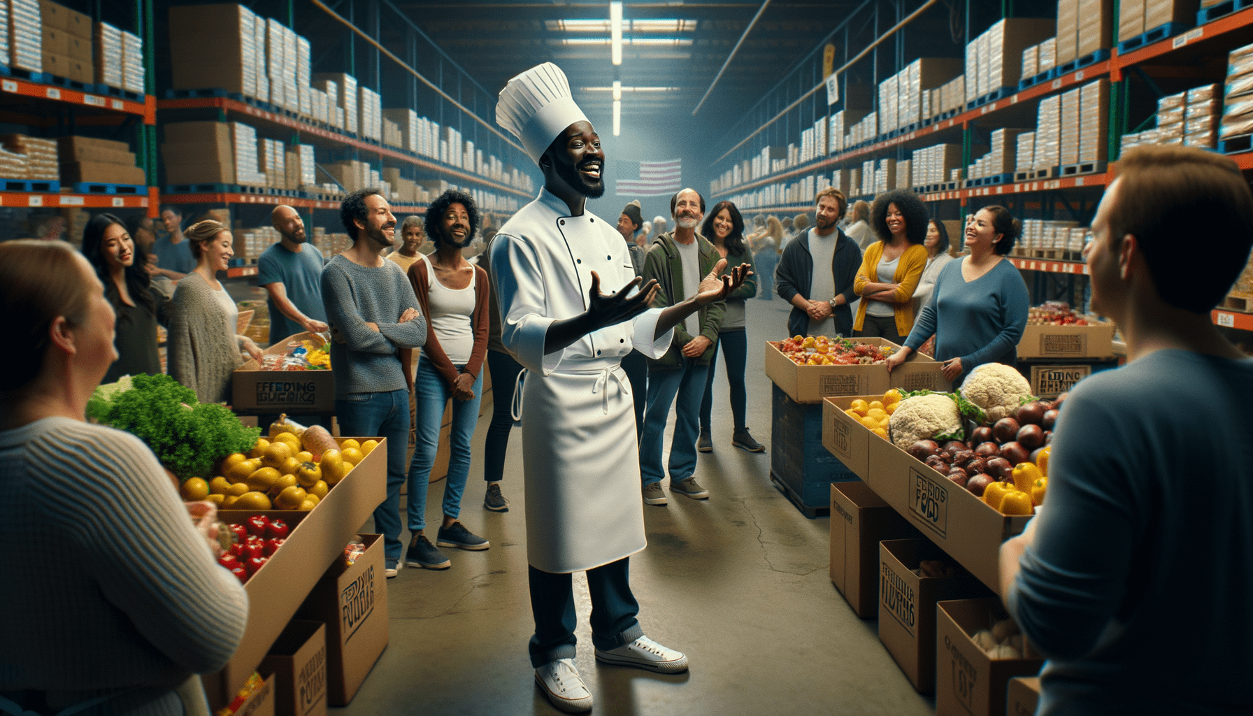 Chef’s Crusade: Wells’ Uncommon Alliance Tackles Hunger | African Elements