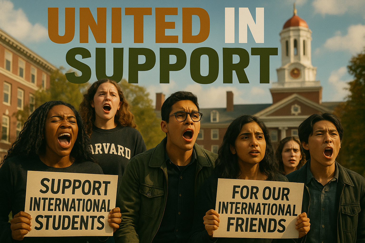 United Harvard Fights Trump’s Cruel Student Ban | African Elements