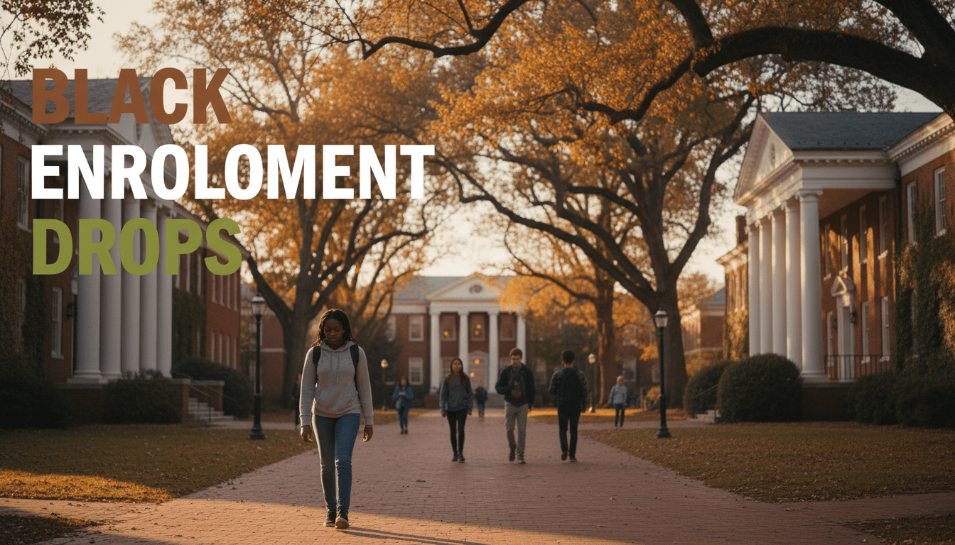 Black Enrollment Drops at UNC Post-Ban | African Elements