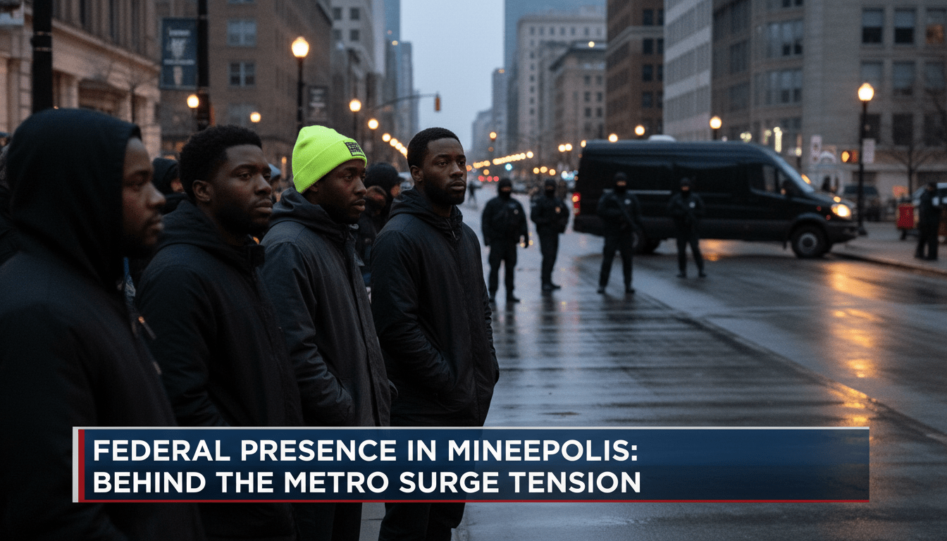 Federal Presence in Minneapolis: Behind the Metro Surge Tension ...