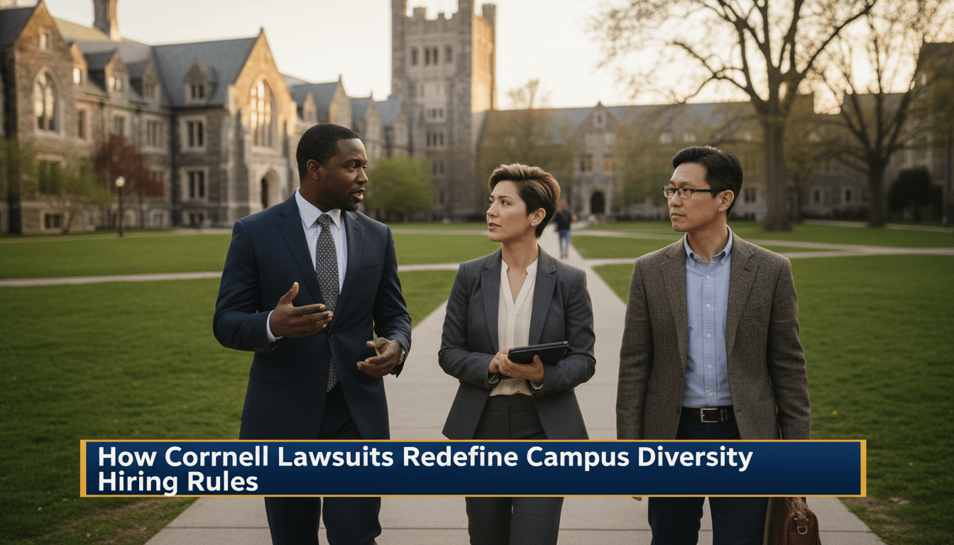 How Cornell Lawsuits Redefine Campus Diversity Hiring Rules | African ...